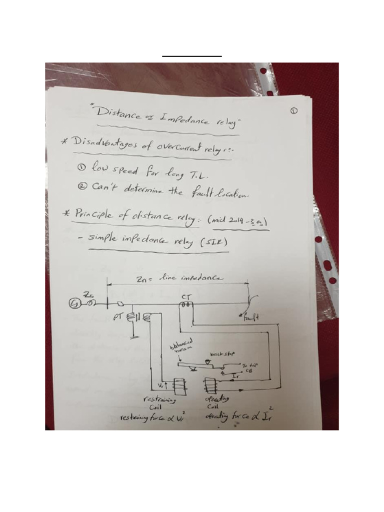 Distance Relays | PDF