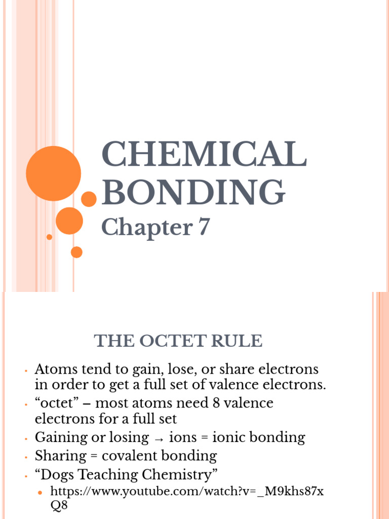Chemical Bonding | PDF