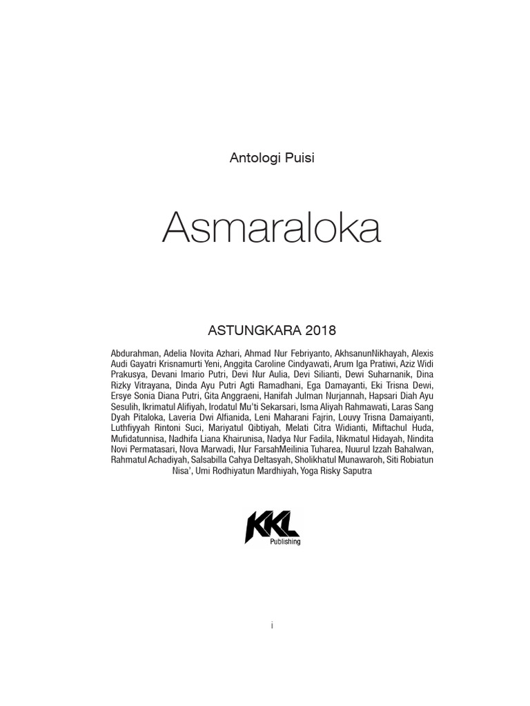 Asmaraloka | PDF