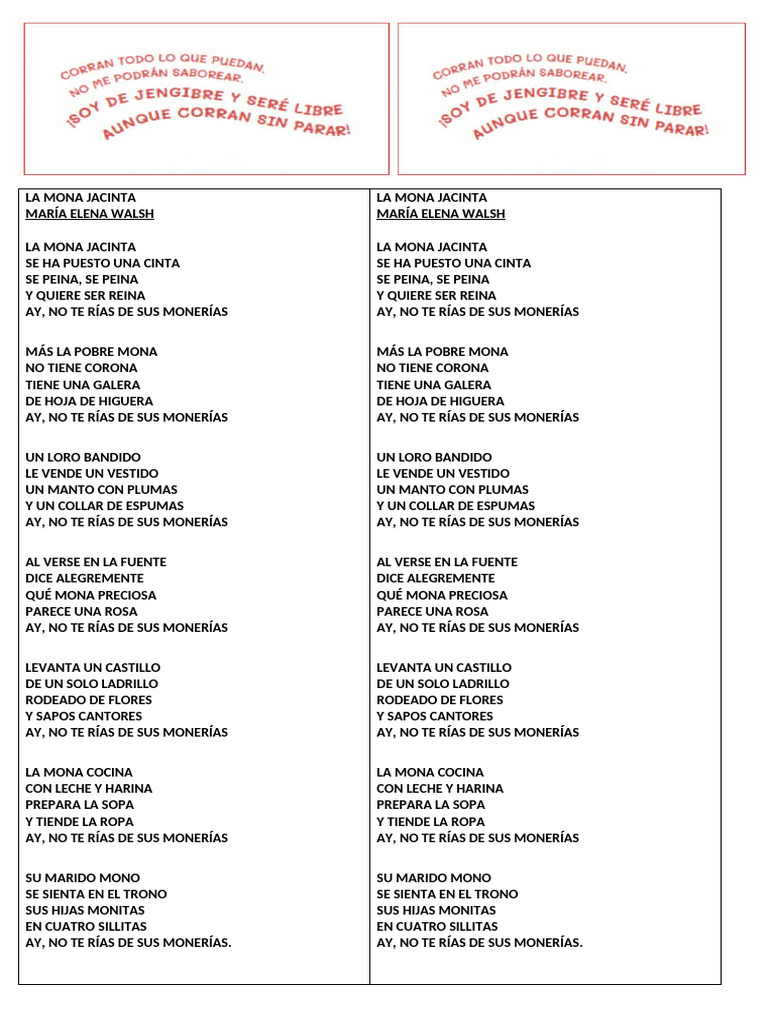 La Mona Jacinta | PDF