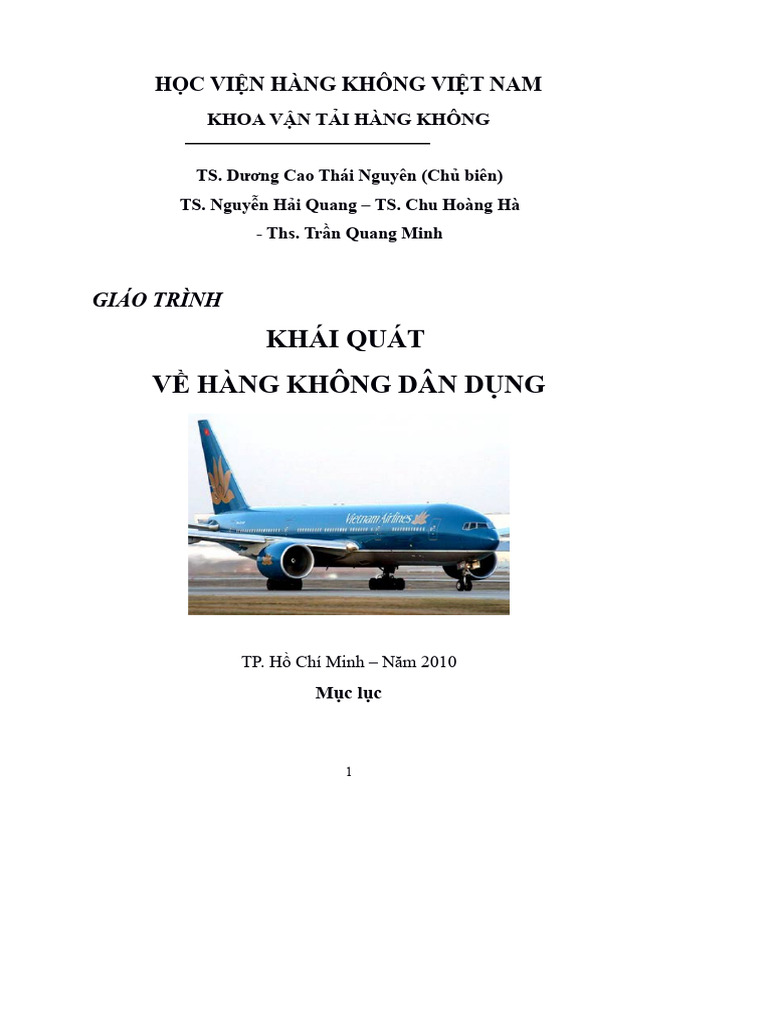 Giao Trinh Tong Hop Hang Khong Hang Khong Dan Dung Hoc Vien Hang Khong 105297 | PDF