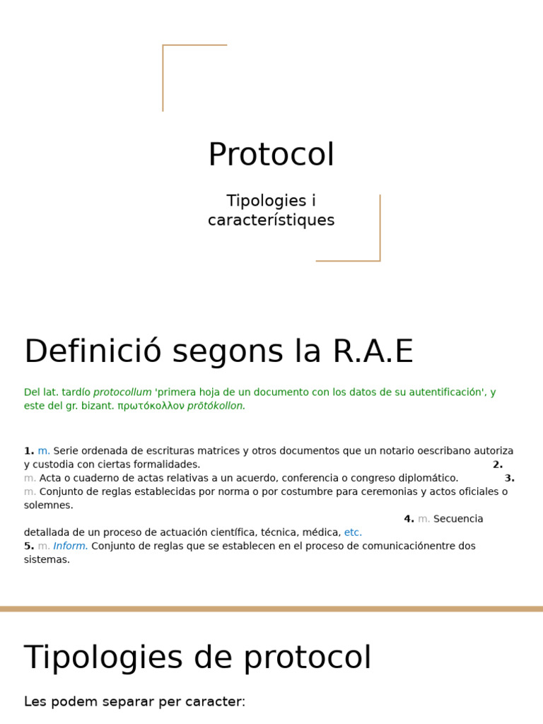1 - Protocol Tipologies | PDF