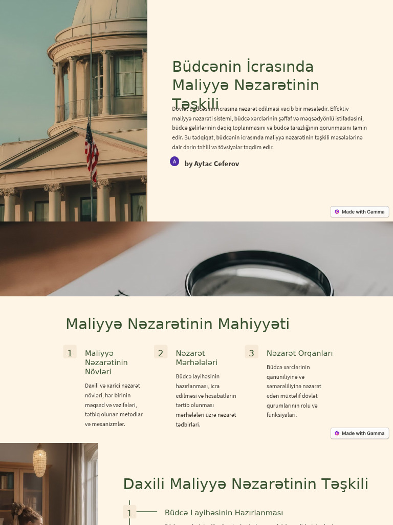 Budcenin Icrasinda Maliyye Nezaretinin Teskili | PDF