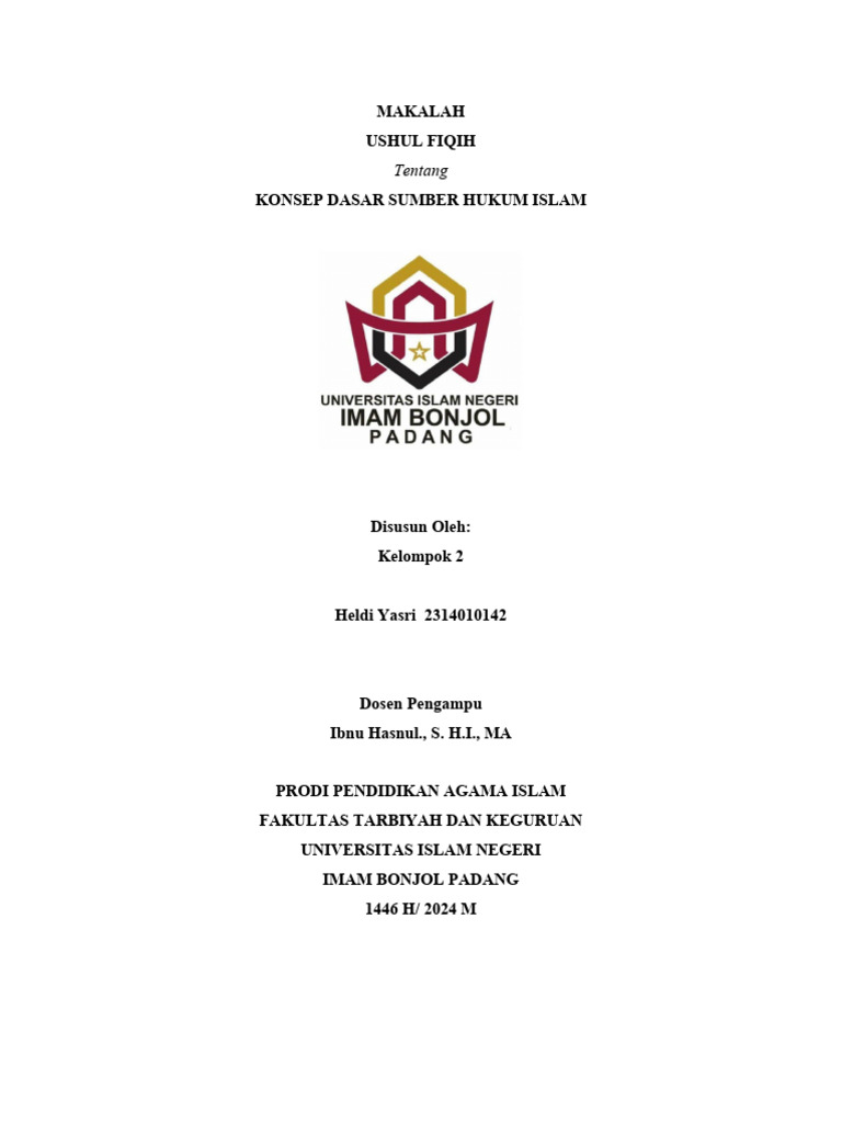 Usfiq Klompok 2 | PDF