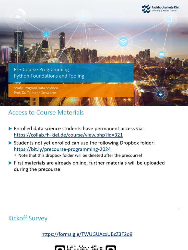 Python Foundations and Tooling | PDF