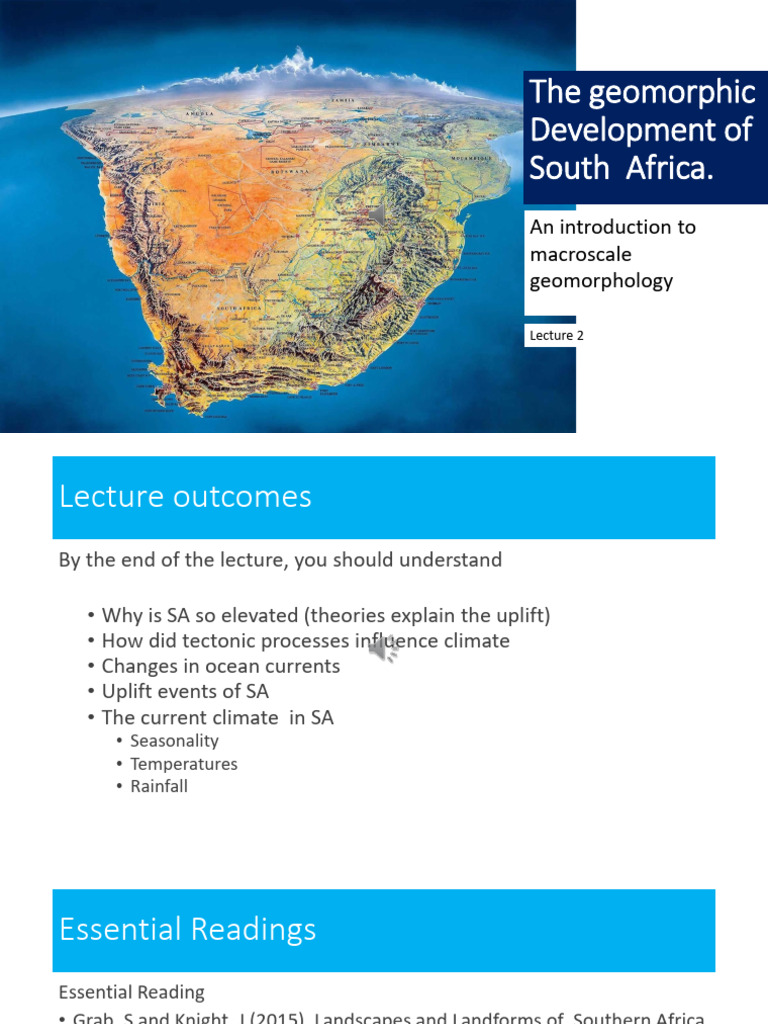 GES - 226 - Lecture 2 - 2023 | PDF