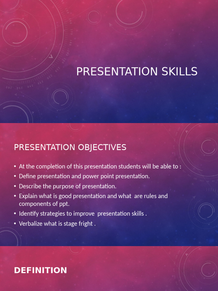 Presentation Skills Post RN | PDF