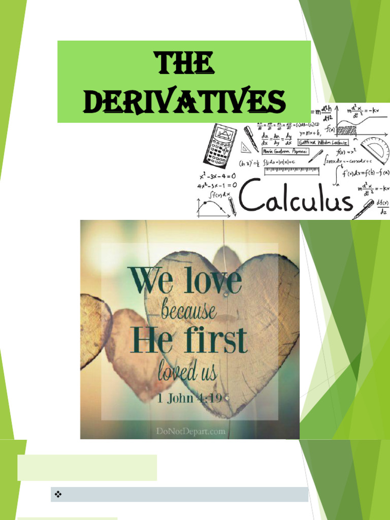 Lesson-The-Derivatives-Derivative-of-Algebraic-Functions | PDF
