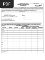 Line Break Safety Permit Template | PDF | Personal Protective Equipment ...