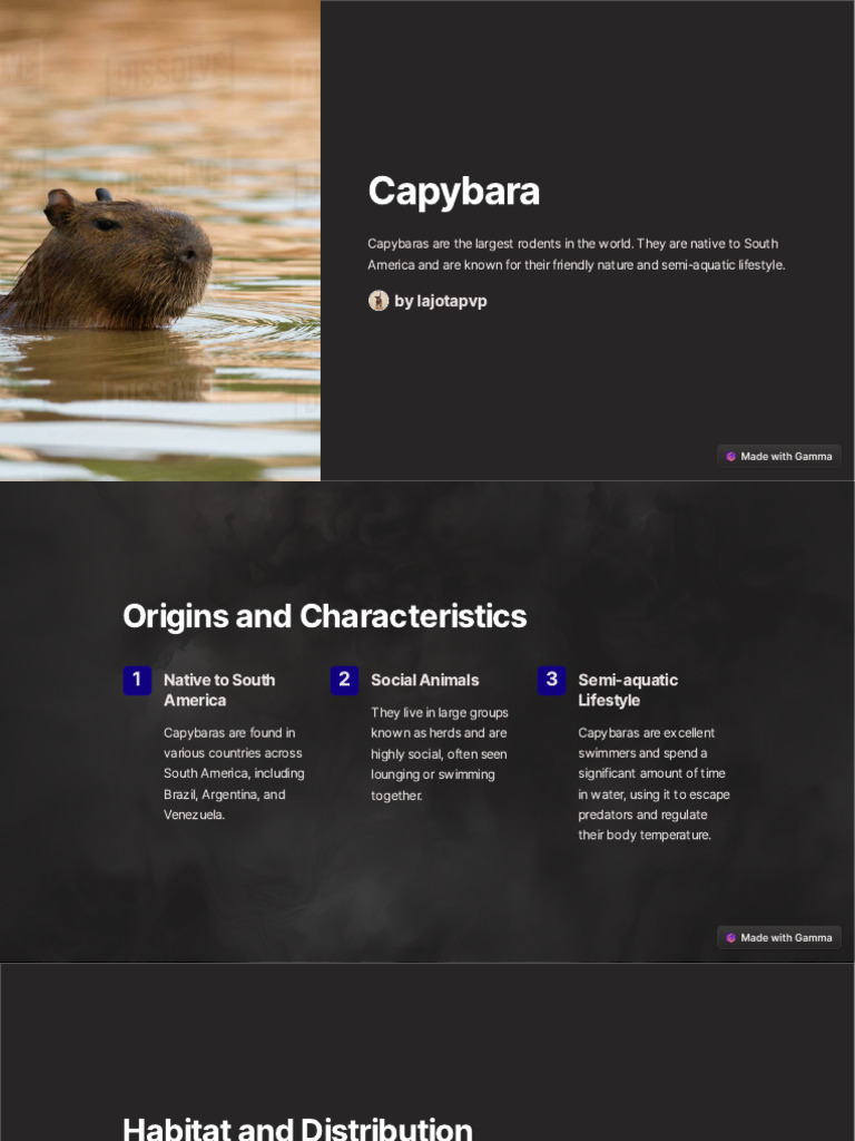 Capybara | PDF