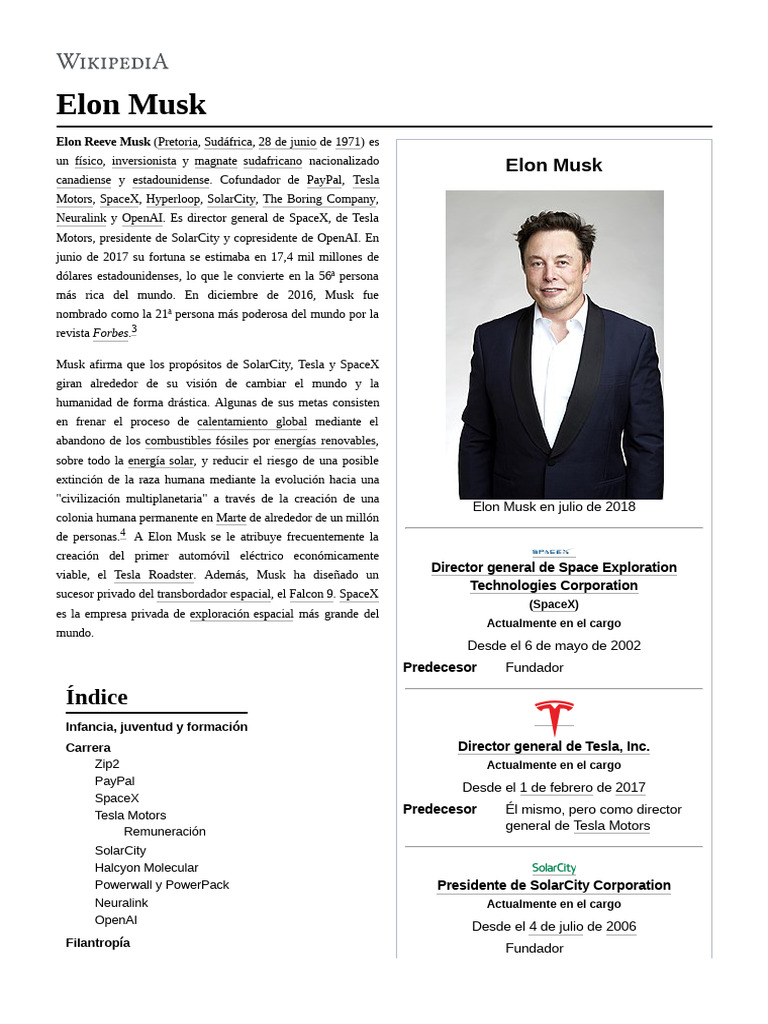Elon Musk | PDF