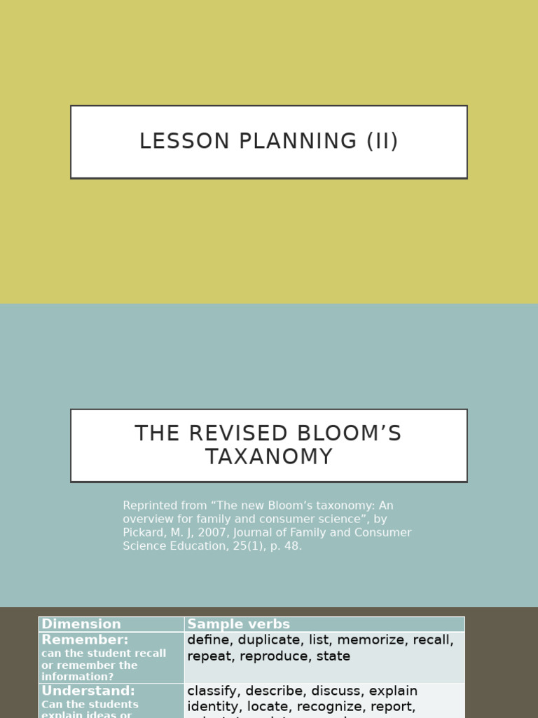 Building Lesson Plan | PDF