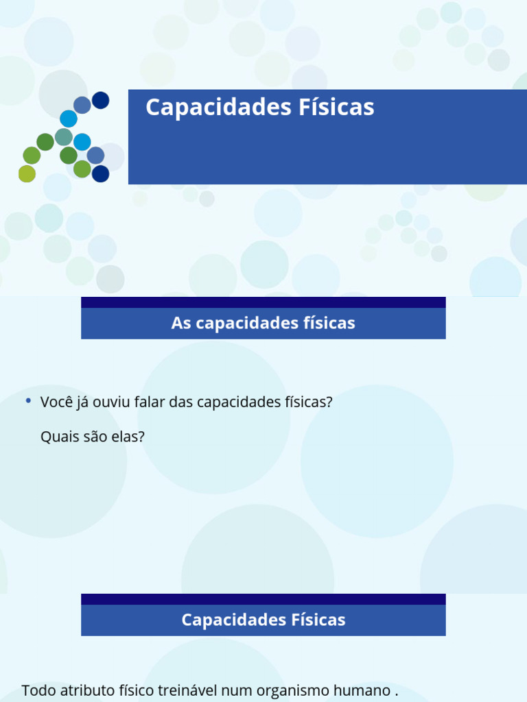 Capacidades F-Sicas | PDF