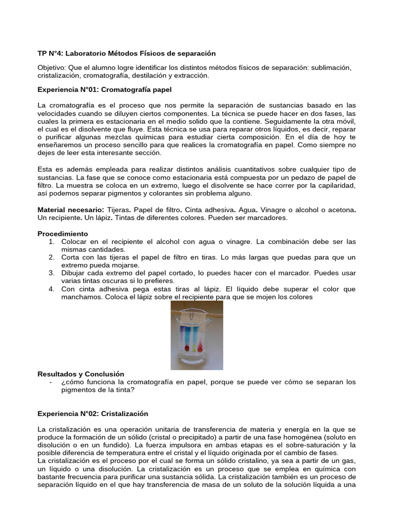 TP_N4_METODO_SEPARACION_FASE | PDF