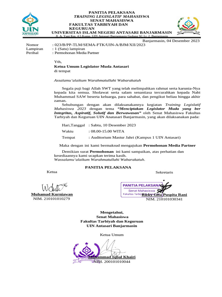 Surat keputusan | PDF