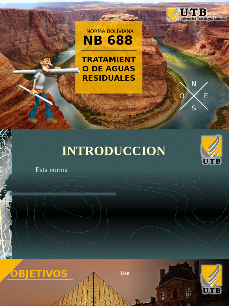 Norma Boliviana NB 688 | PDF | Alcantarillado | Tubería (transporte de fluidos)