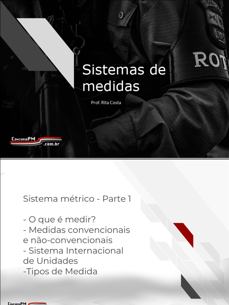 Sistema Métrico: Medidas e Unidades | PDF | Carreira e Crescimento ...