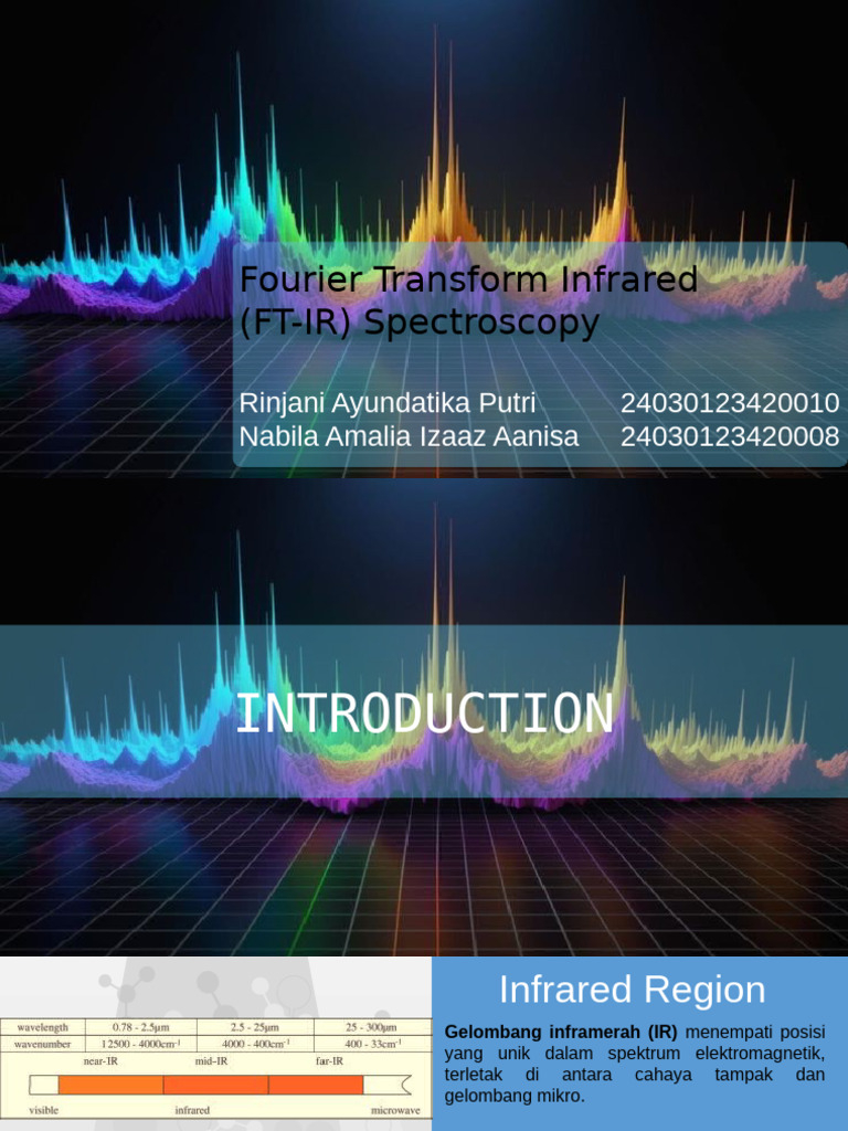 FOURIER TRANSFORM INFRARED Edit | PDF