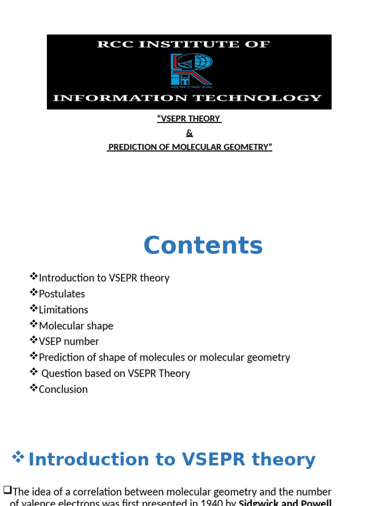 Shapes of Molecules | PDF