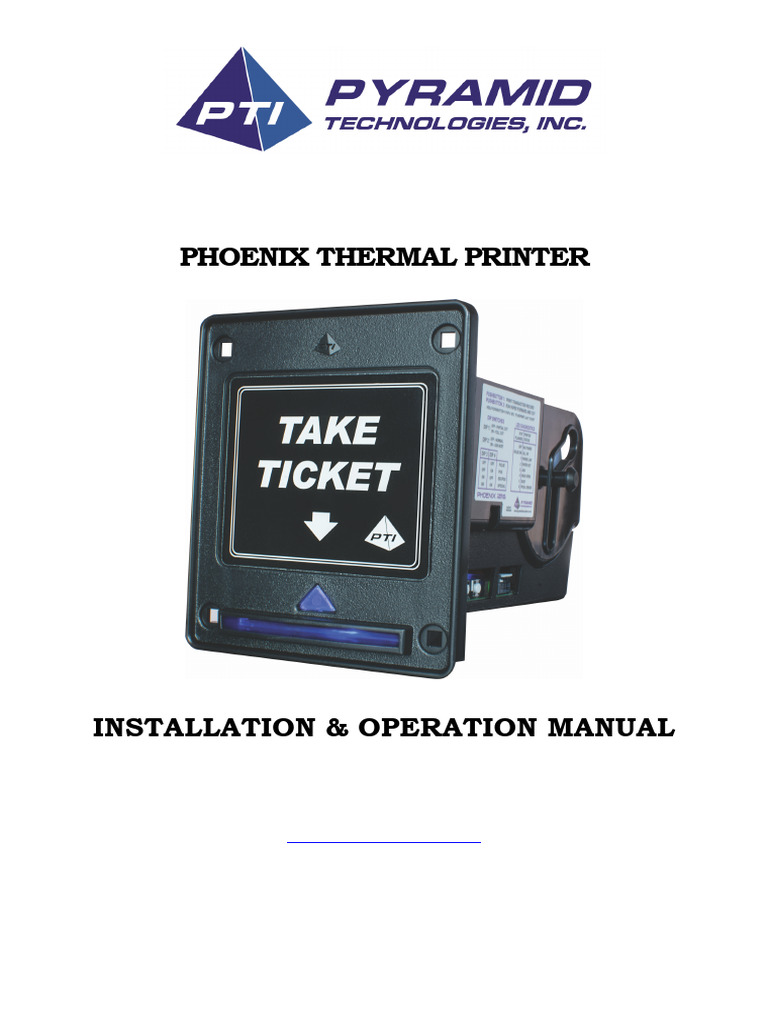 Phoenix Printer Booklet RevB | PDF