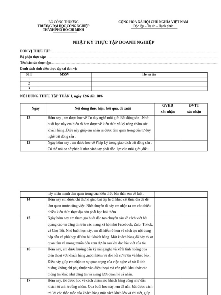 4 - Nhat - Ky - Thuc - Tap | PDF