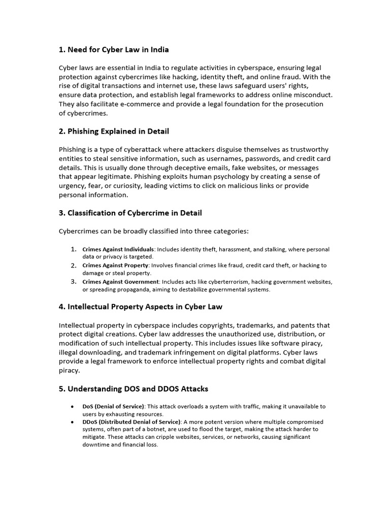 Cybersecurity Laws and Threats Overview | PDF | Malware | Computers
