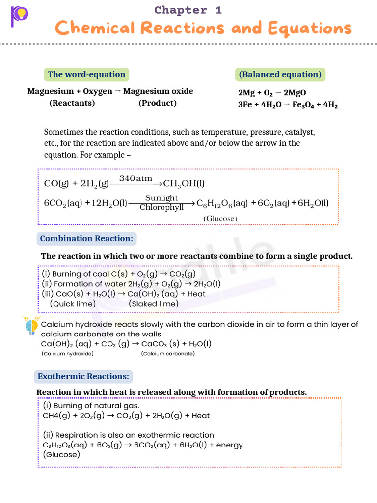 All Chemical Reactions (Chemistry) by Padhle | PDF