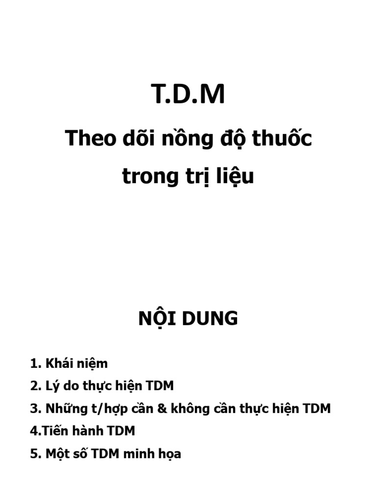 TDM LH | PDF