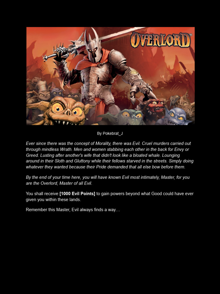 Overlord - PJ Edition | PDF