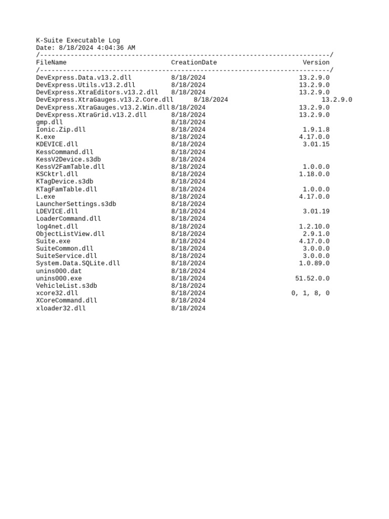 K Suite Exe Version | PDF