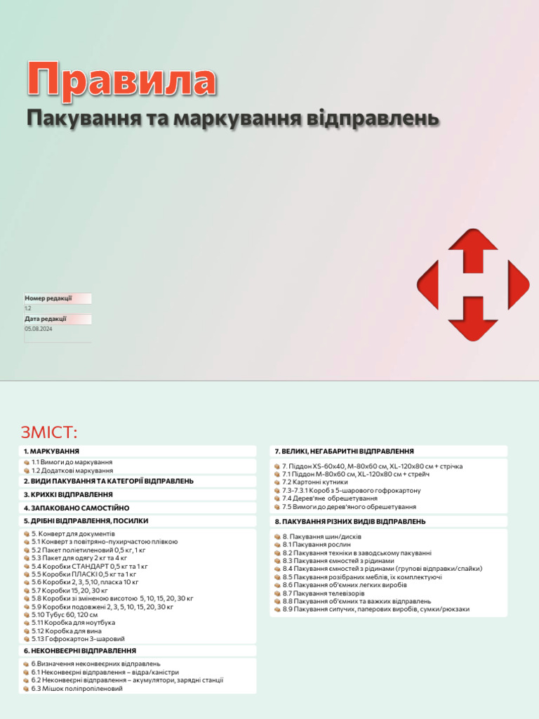 Packaging Rules 1 | PDF