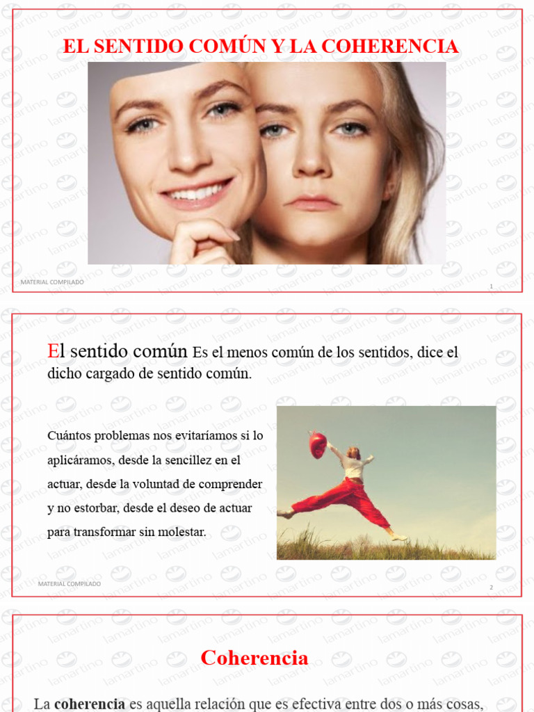 3 El Sentido Comun y La Coherencia | PDF