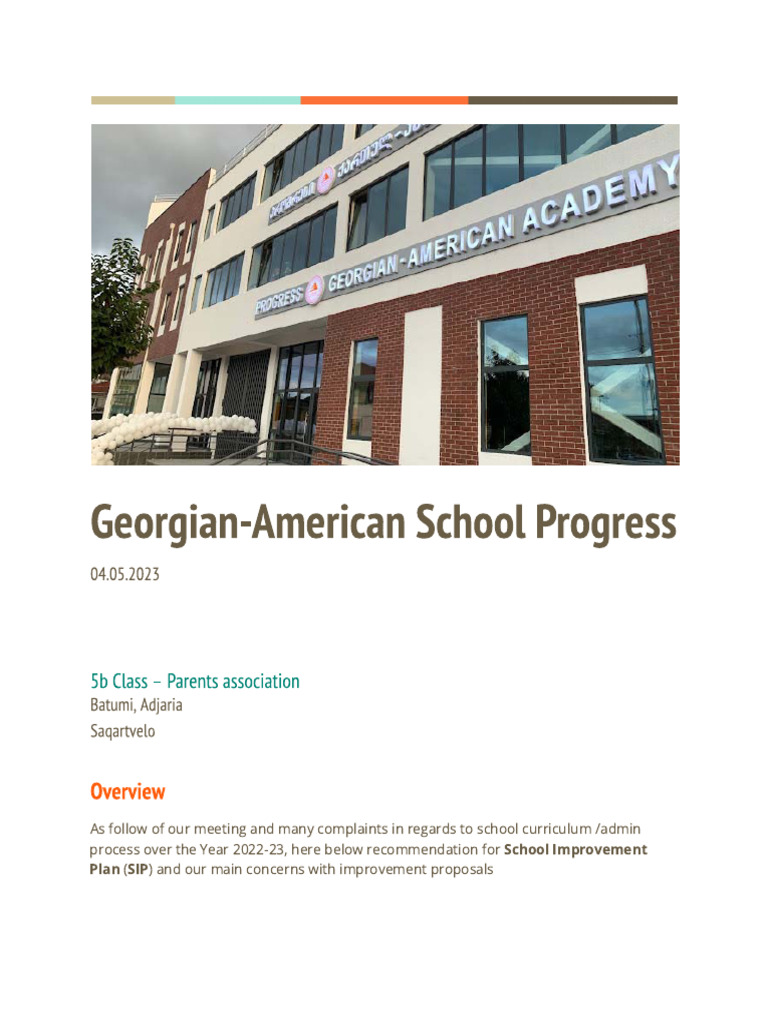 SIP - Progress School | PDF