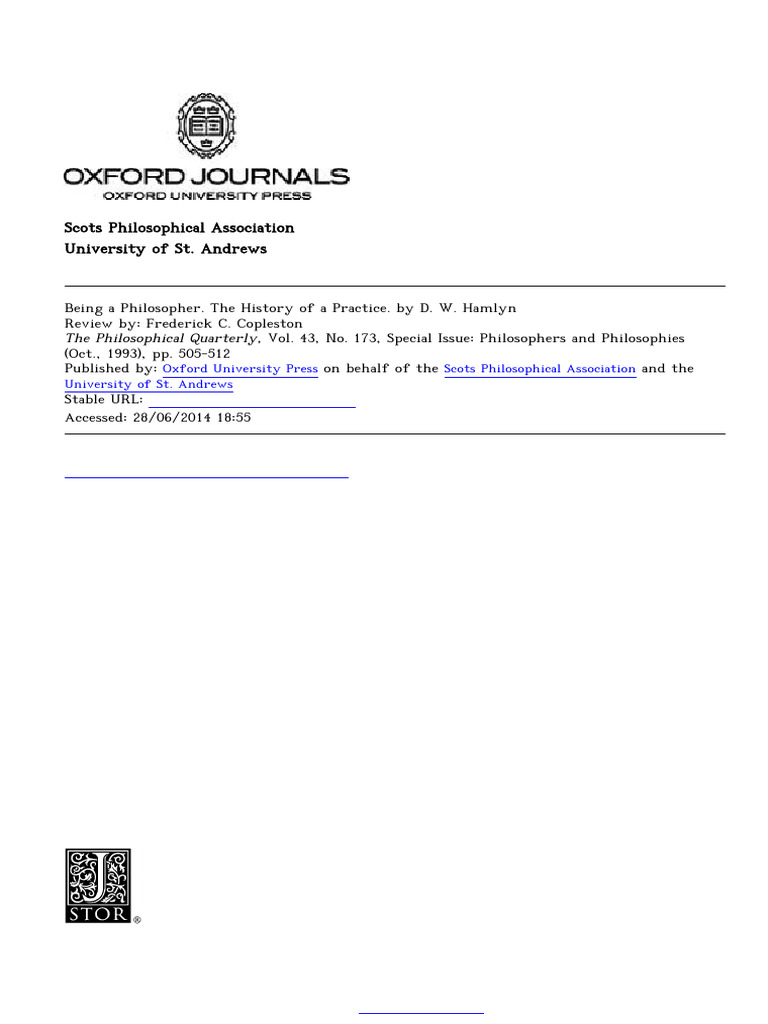 Copleston 1993 | PDF