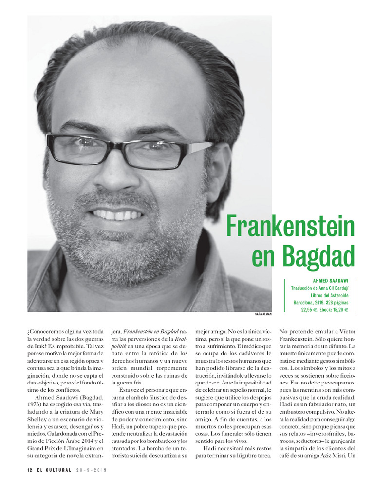 Frankenstein en Bagdag | PDF