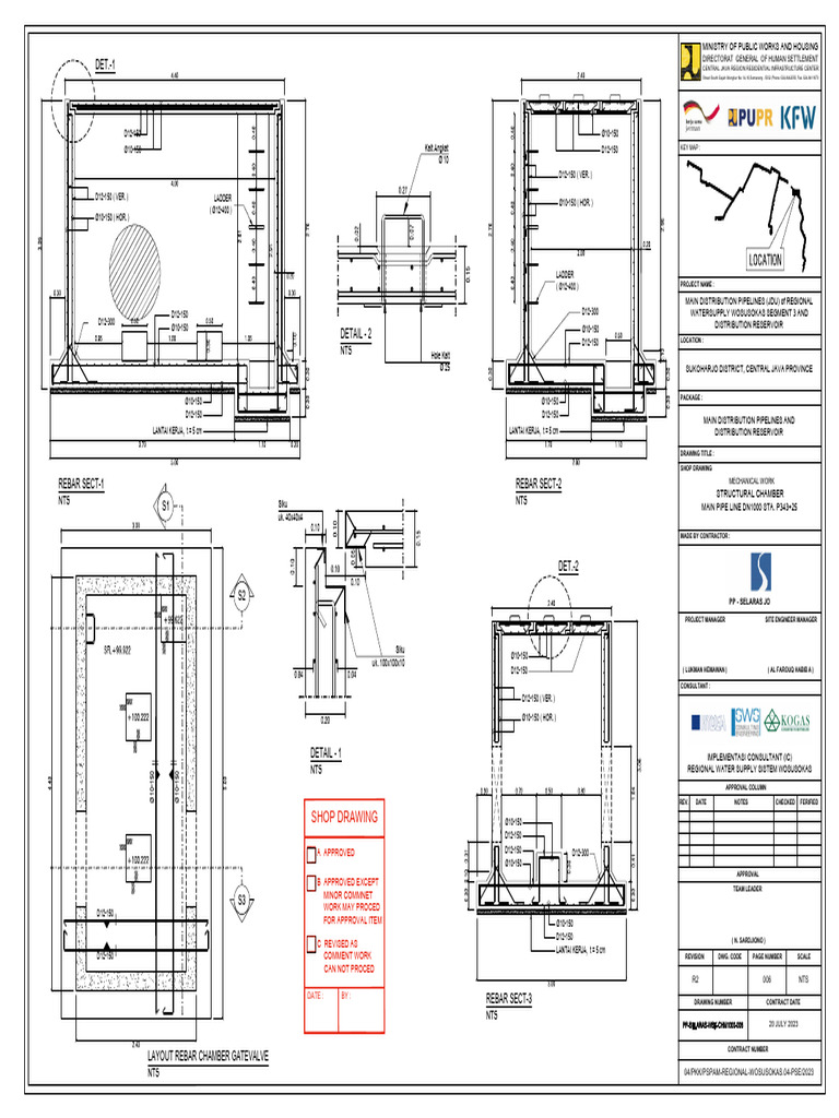 Detail Tutup Chamber | PDF