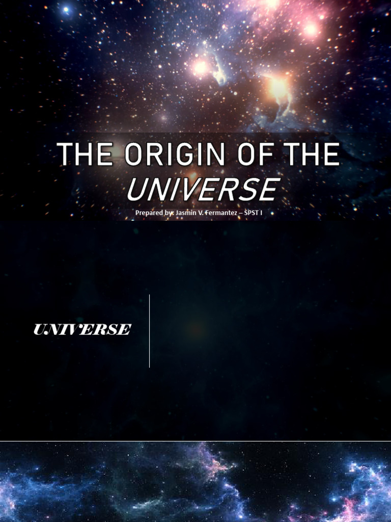 002 ES Origin of The Universe | PDF