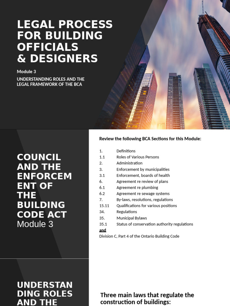 Module 3 Understanding Roles And Legal Framework 3 Pdf