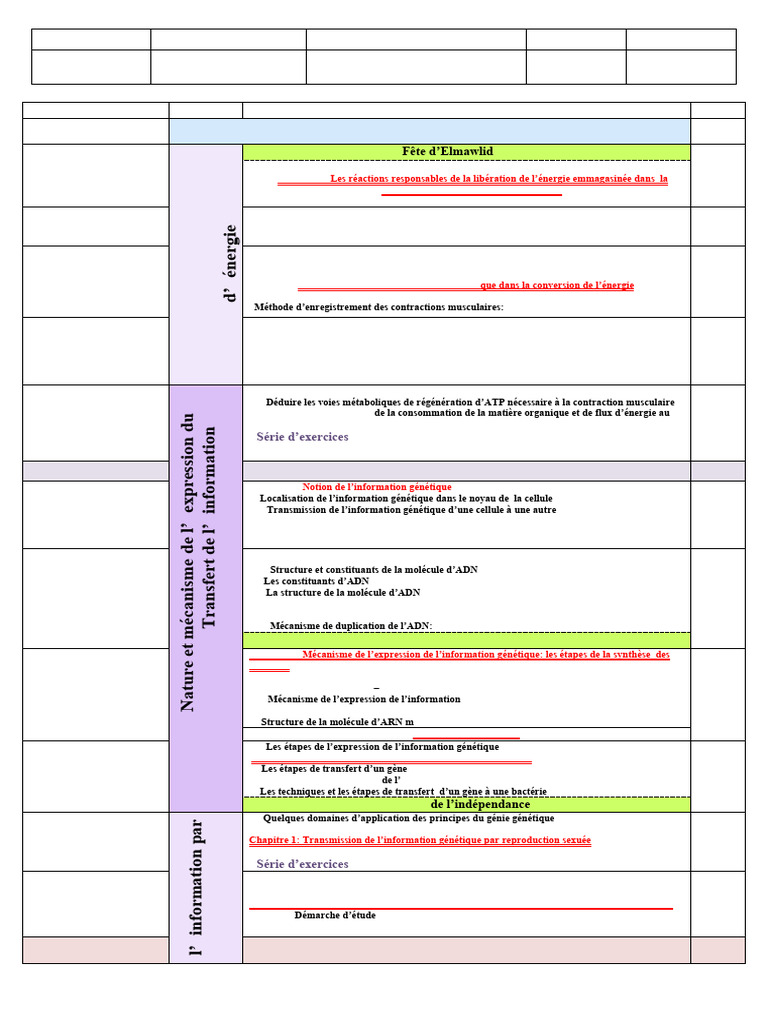 planification à long terme 2 bac 2024 | PDF