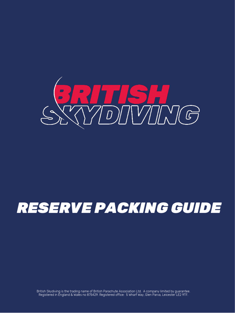 Reserve Packing Guide May 2023 1 | PDF | Parachute | Technology ...