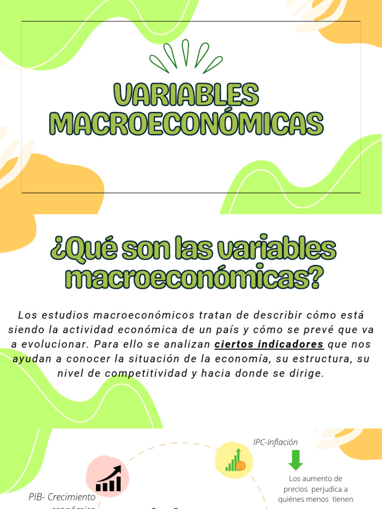 Variables Macroeconómicas | PDF