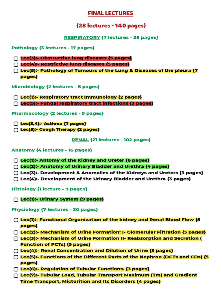 Final Lectures | PDF