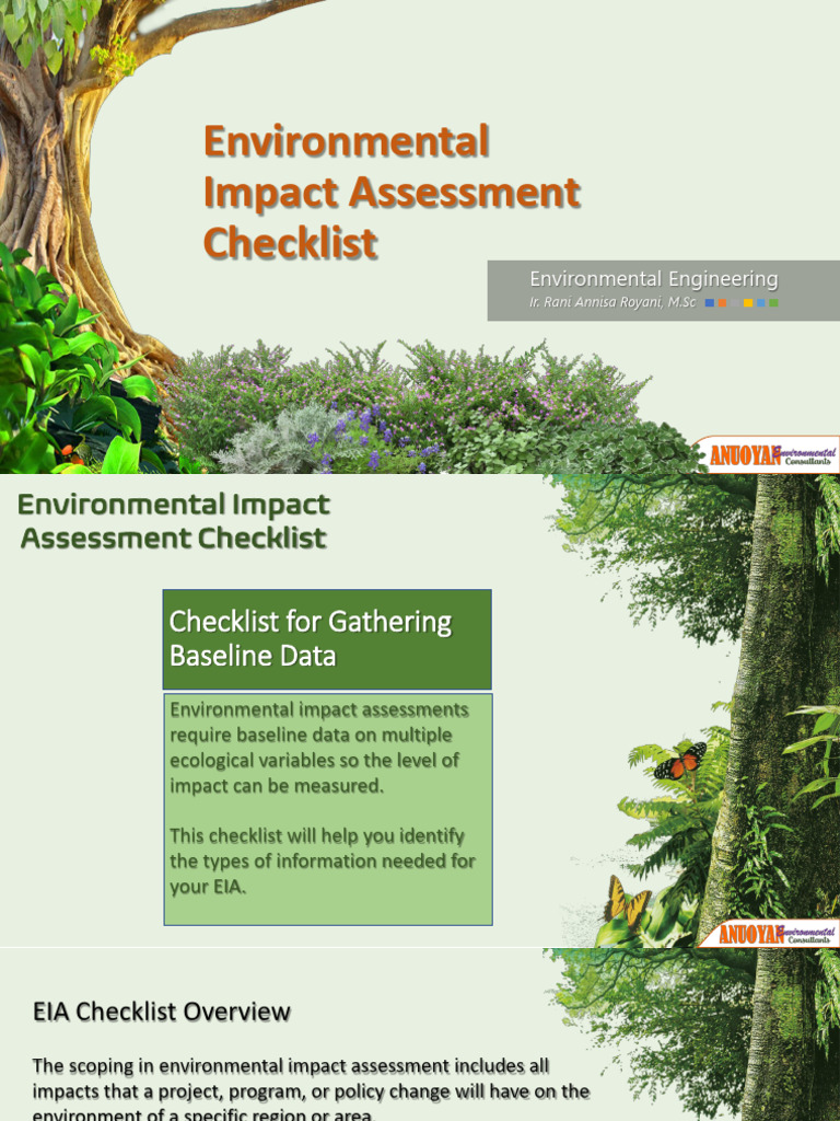 Environmental Impact Assessment | PDF