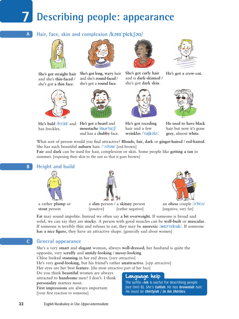 English Vocabulary - Unit-1-Upper-1-2-Hw | PDF