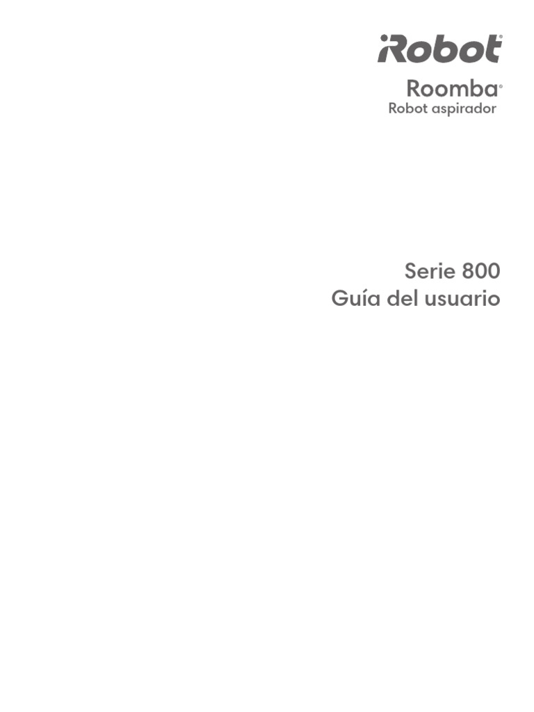 Irobot Roomba 890 Manual | PDF