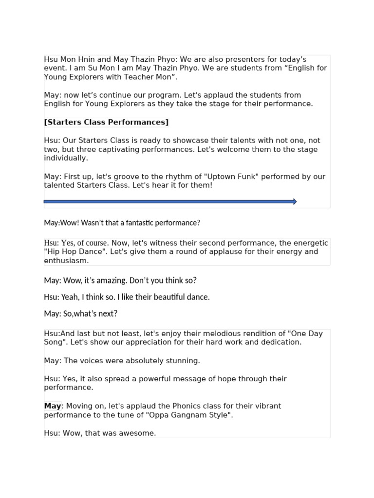 Ceremony Script | PDF