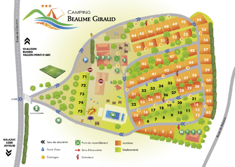 Plan Du Camping | PDF