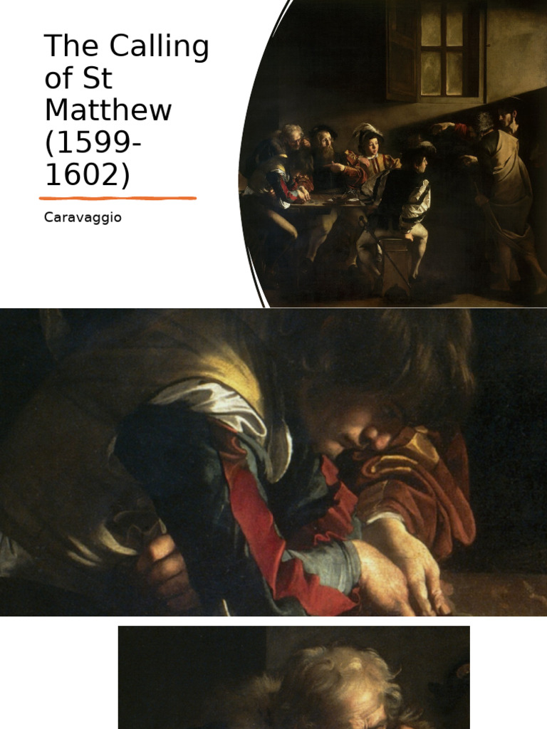 Caravaggio, The Calling of ST Matthew | PDF