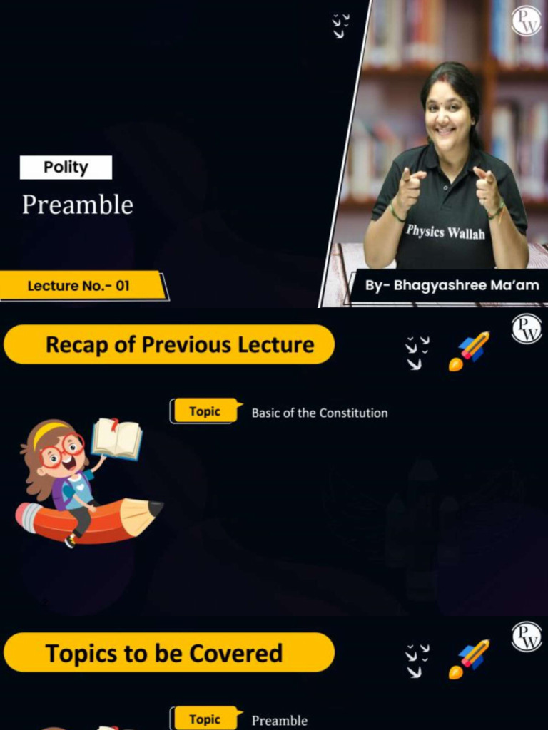 Preamble _ Class Notes | PDF