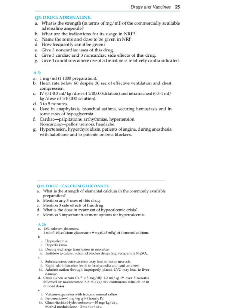 Paeds Xray and Drugs | PDF